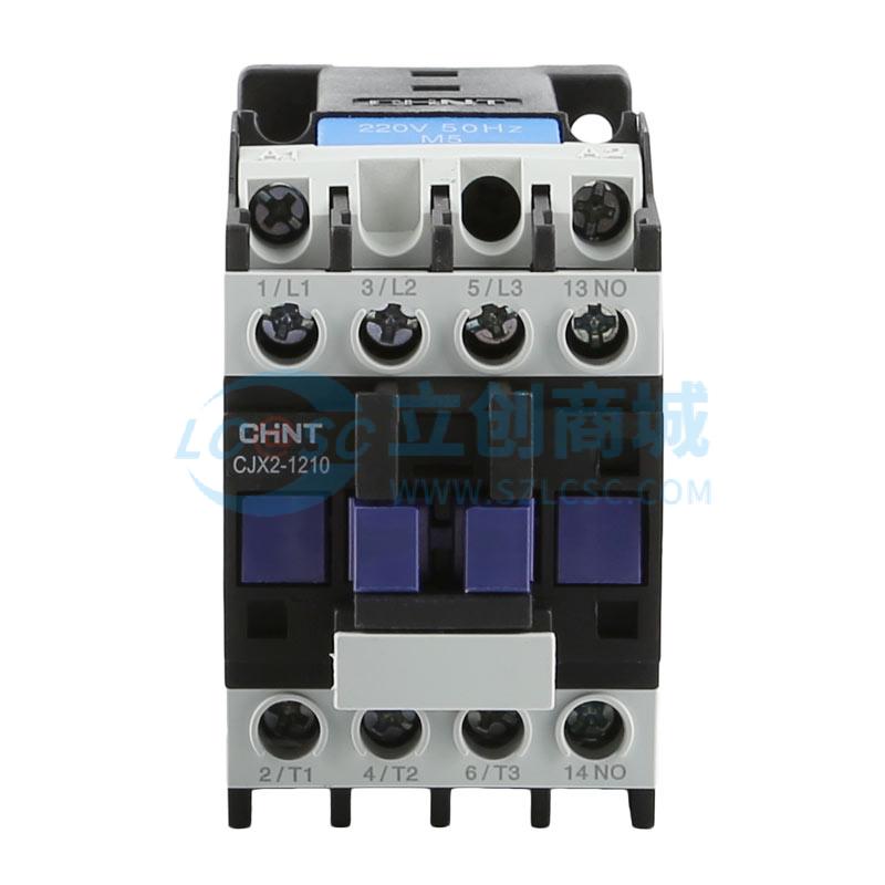 CHINT(正泰)CJX2系列交流接触器 CJX2-1210 220V 额定工作电流12A【价格 采购 图片】-立创MRO工业品