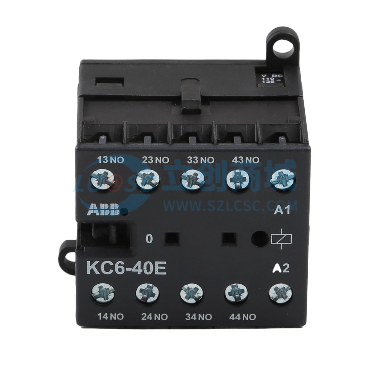 ABB 接触器式继电器 KC6-40E*110-125V DC【价格 采购 图片】-立创MRO工业品