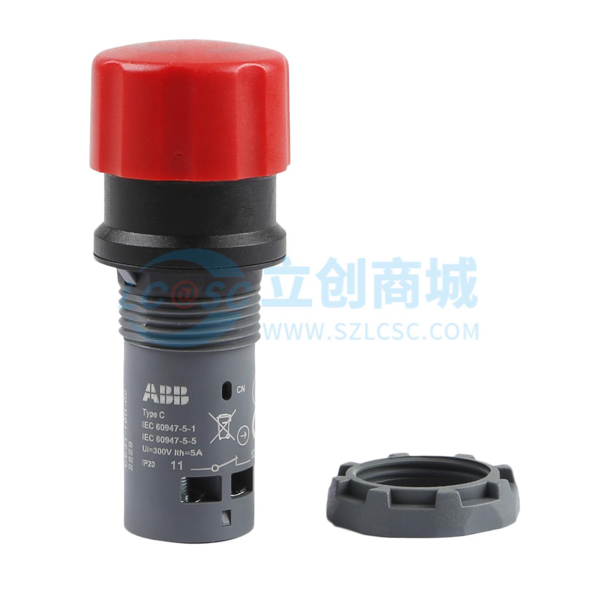 ABB 急停按钮开关 CE3T-10R-02【价格 采购 图片】-立创MRO工业品