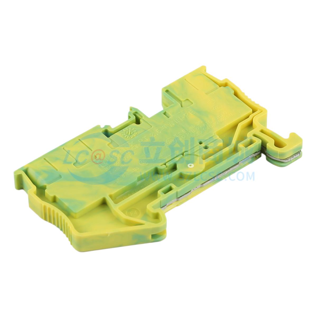 Phoenix Contact(菲尼克斯) 接地端子 PT 2,5-TWIN-PE 3209565【价格 采购 图片】-立创MRO工业品