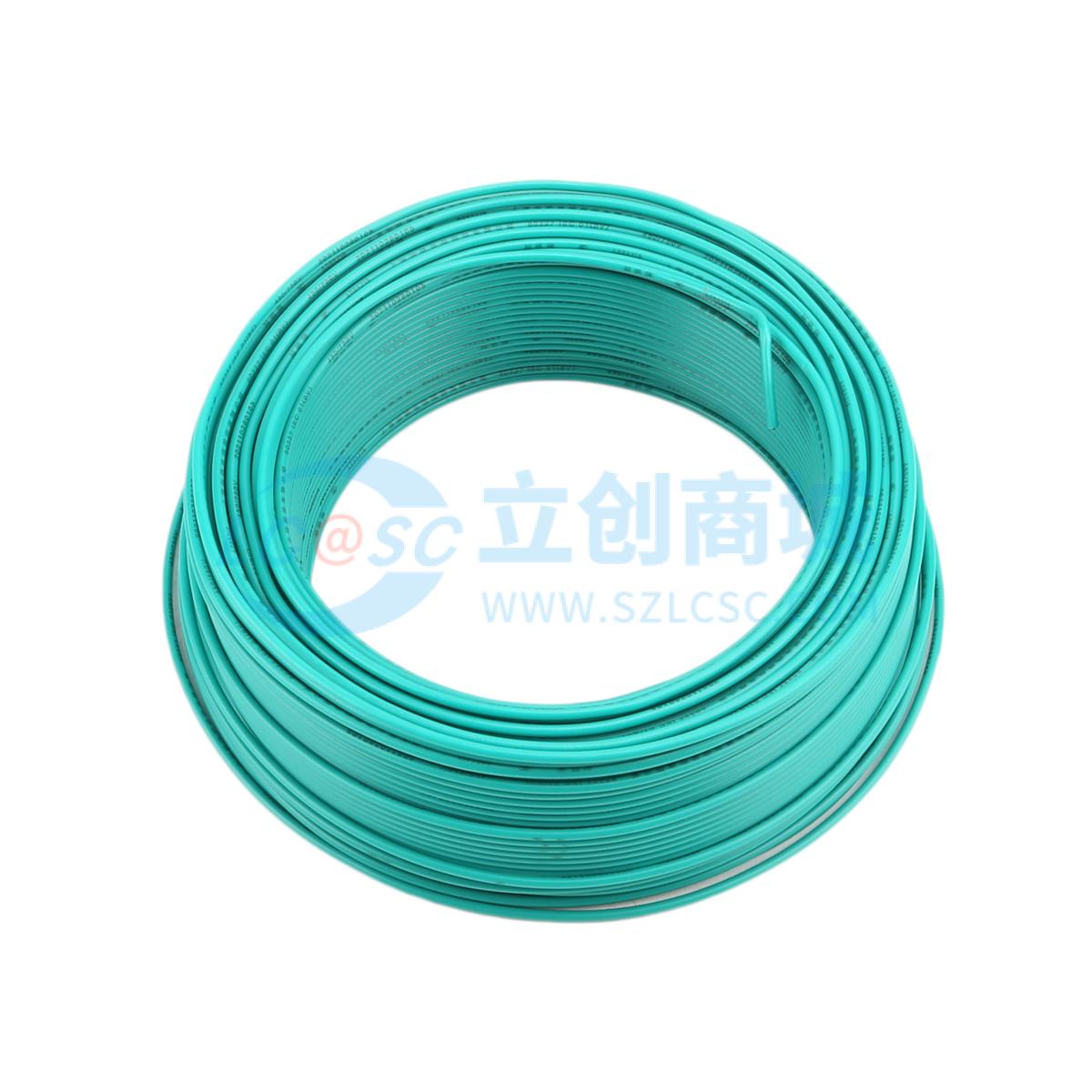 QIFAN(起帆)电缆 BV-450/750V-1*1.5平方国标家装单芯单股铜芯硬线 绿色 100米【价格 采购 图片】-立创MRO工业品