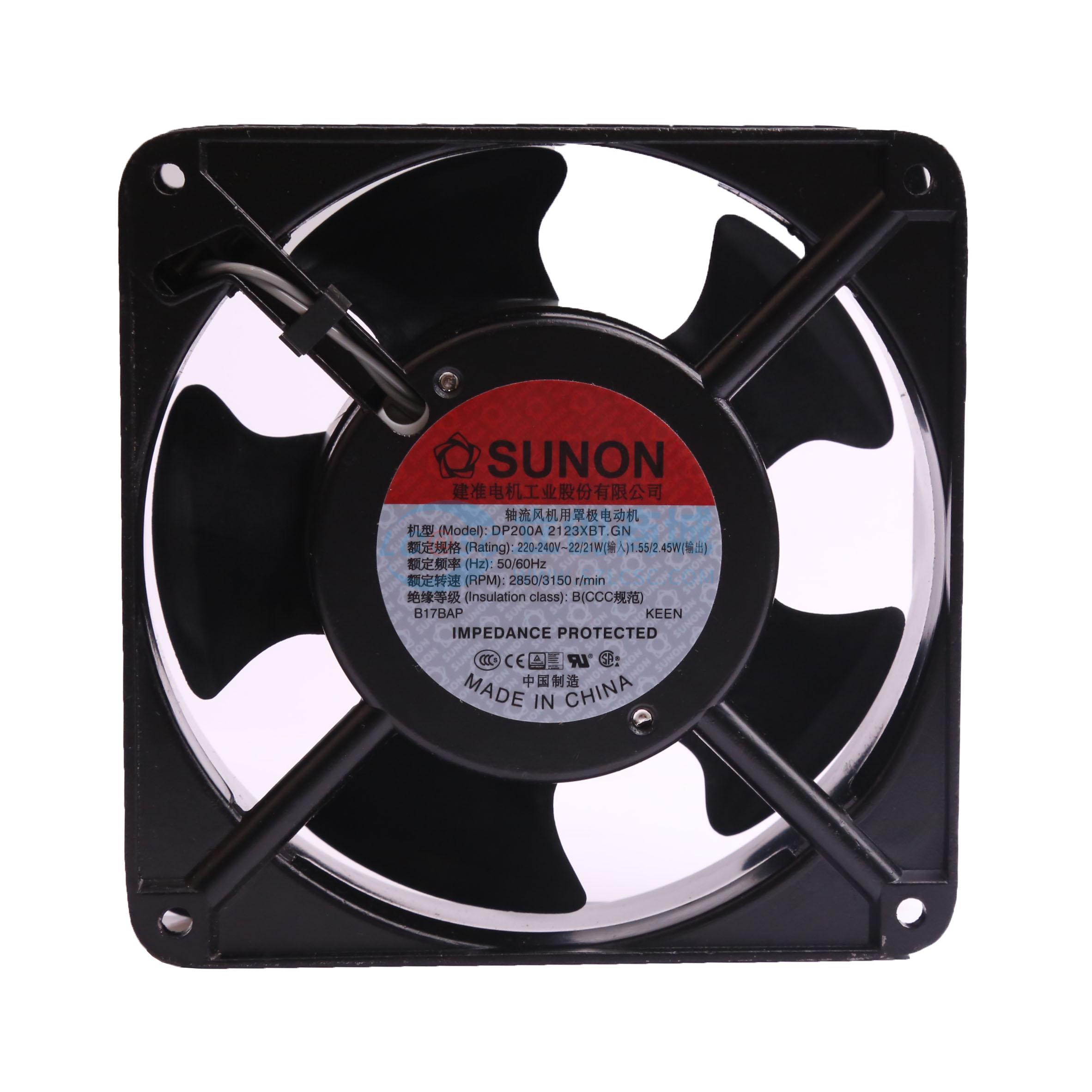 SUNON(建准)交流AC风扇 220vDP200A 2123XBT.GN 120*120*38mm【价格 采购 图片】-立创MRO工业品