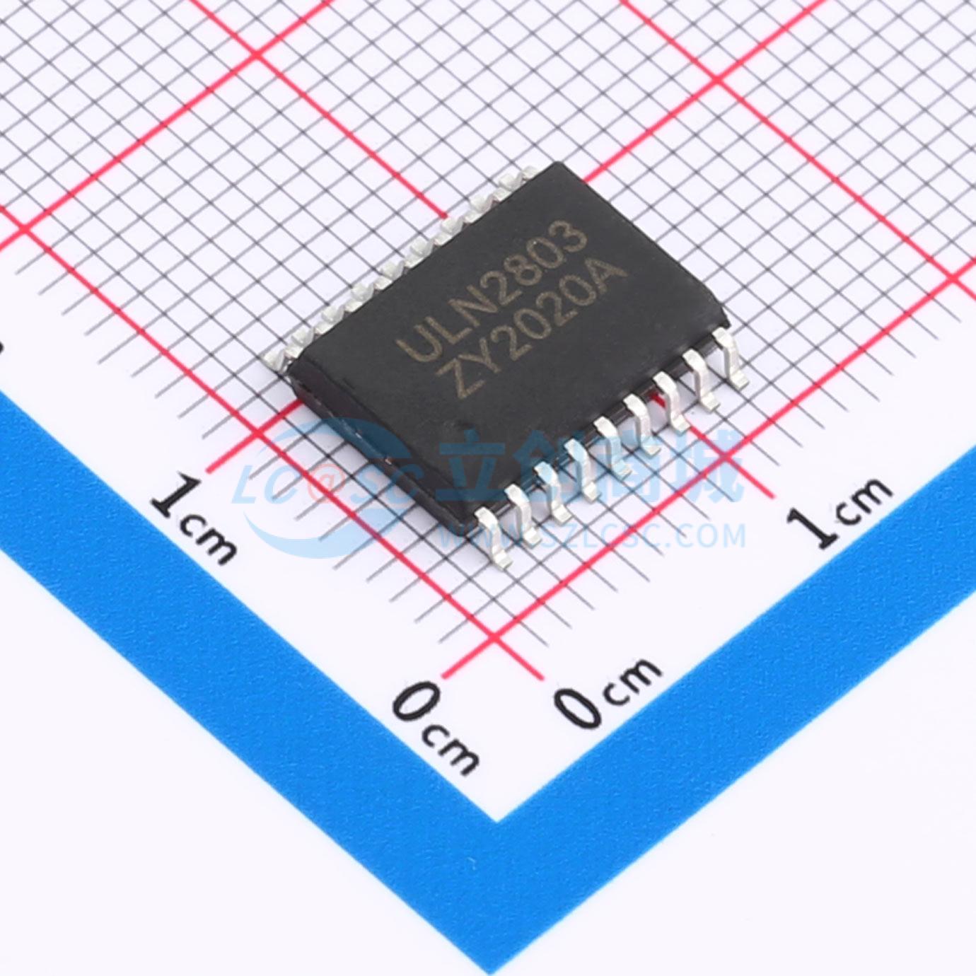 ULN2803中文资料_最新报价_数据手册下载_GR(国睿)-达林顿晶体管阵列-立创商城