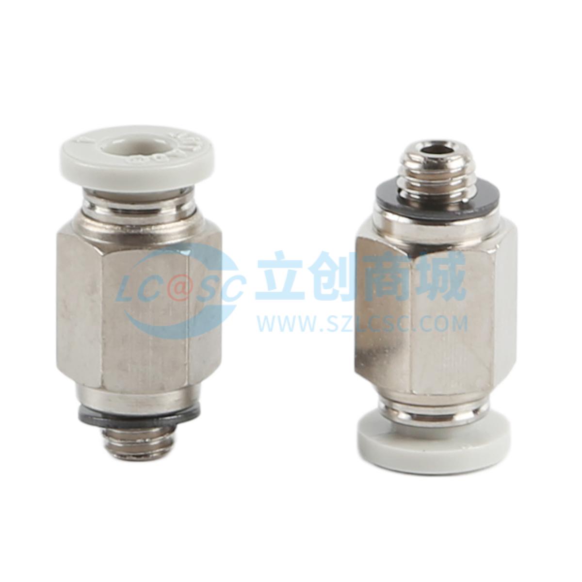 AIRTAC(亚德客) PC系列螺纹直通管接头 PC4M5'【价格 采购 图片】-立创MRO工业品