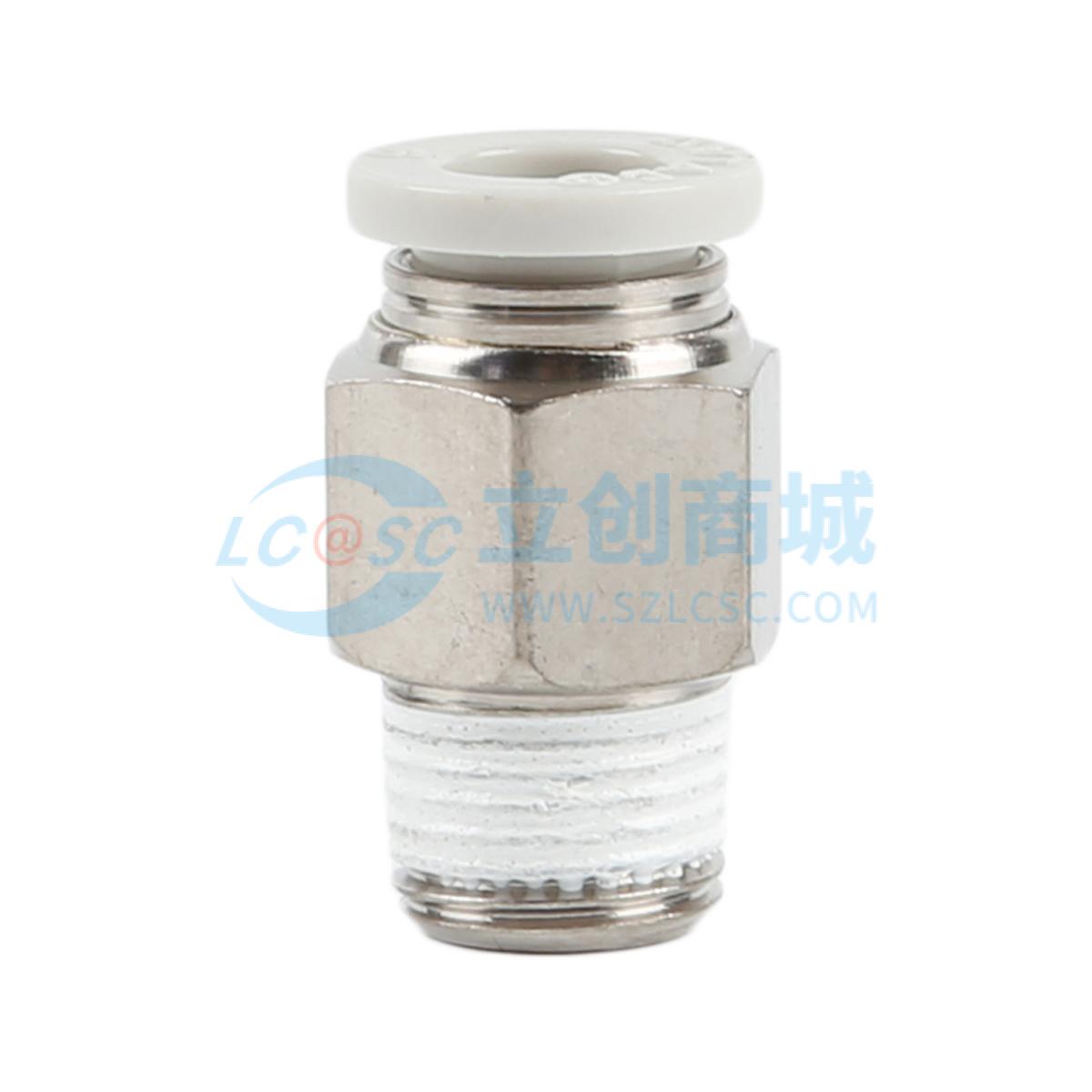 AIRTAC(亚德客) PC系列螺纹直通管接头 PC601【价格 采购 图片】-立创MRO工业品