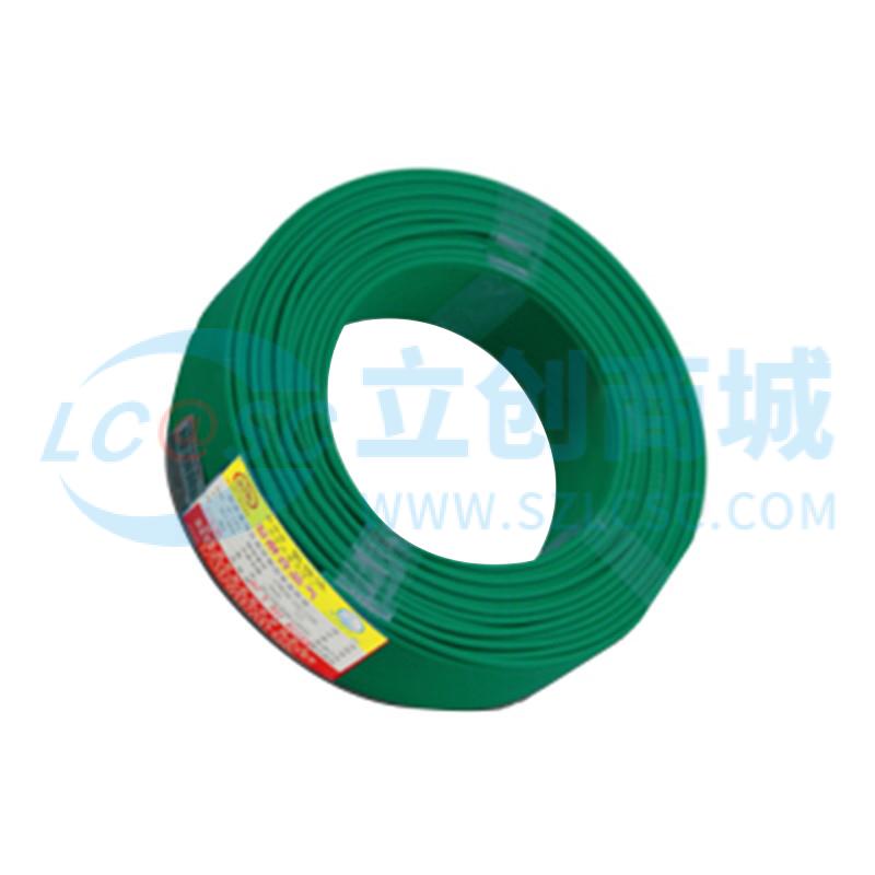 QIFAN(起帆)电缆 BV-450/750V-1*16平方国标家装单芯单股铜芯硬线 绿色 100米'【价格 采购 图片】-立创MRO工业品