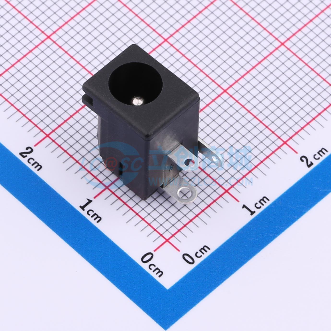 DC-005A-20A中文资料_最新报价_数据手册下载_韩国韩荣-DC电源连接器-立创商城