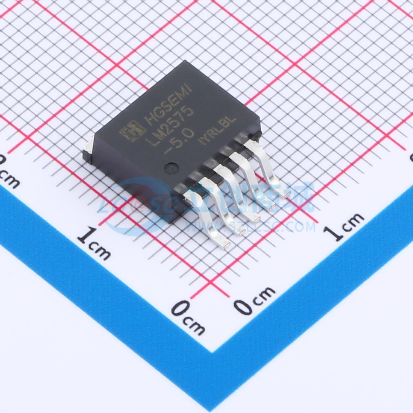 LM2575S-5.0/TR中文资料_最新报价_数据手册下载_HGSEMI(华冠)-DC-DC电源芯片-立创商城