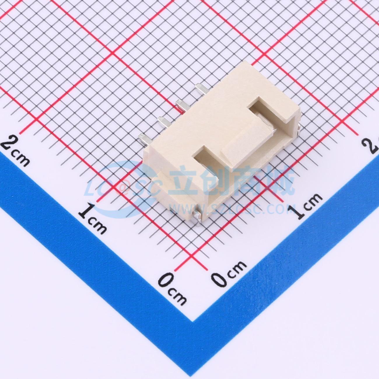 WAFER-XHB2.54-4PWT-W1-P中文资料_最新报价_数据手册下载_Zhongdi(众迪)-线对板针座-立创商城