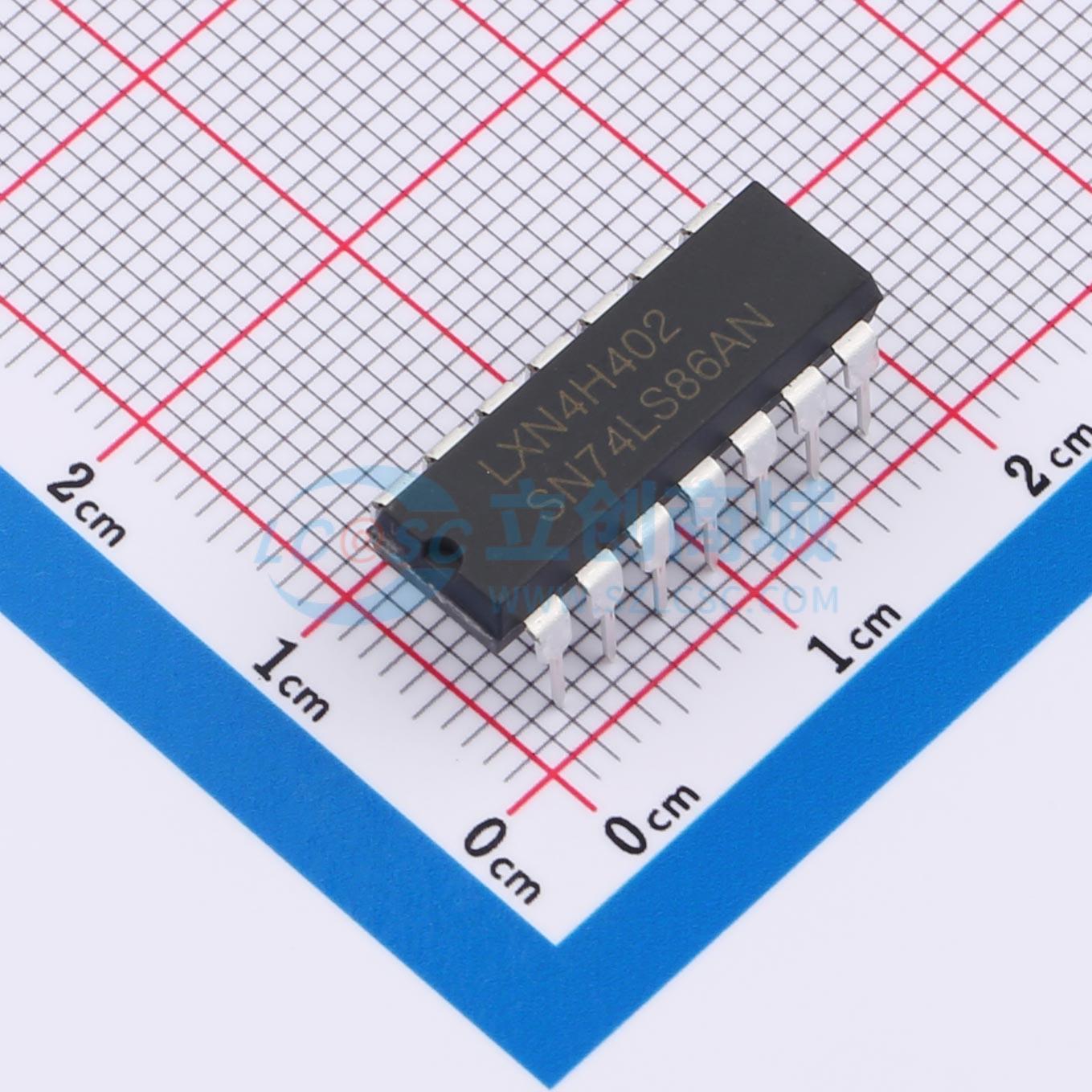 SN74LS86AN(LX)中文资料_最新报价_数据手册下载_LX(灵星芯微)-逻辑门-立创商城