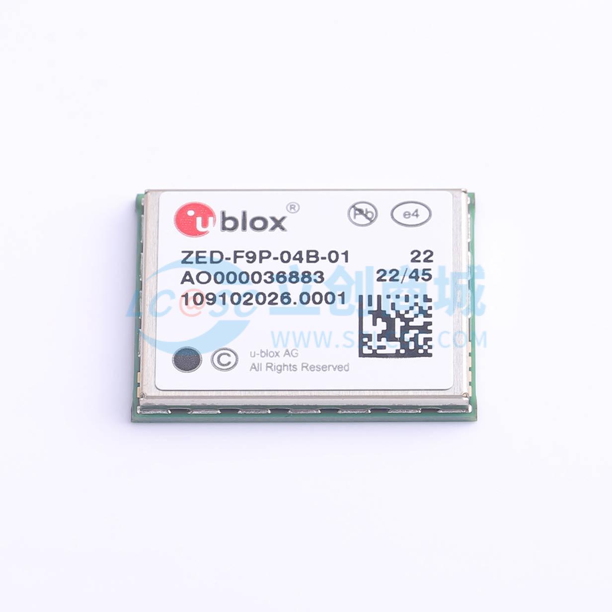 ZED-F9P-04B_U-BLOX_ZED-F9P-04B中文资料_PDF手册_价格-立创商城