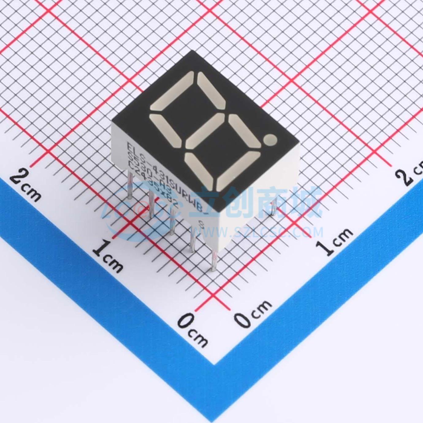 S431SURWB-S530-A3中文资料_最新报价_数据手册下载_EVERLIGHT(亿光)-LED数码管-立创商城