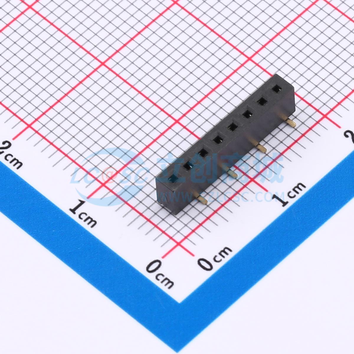 HX PM2.0-1x8P TP-YQ中文资料_最新报价_数据手册下载_hanxia(韩下)-排母-立创商城