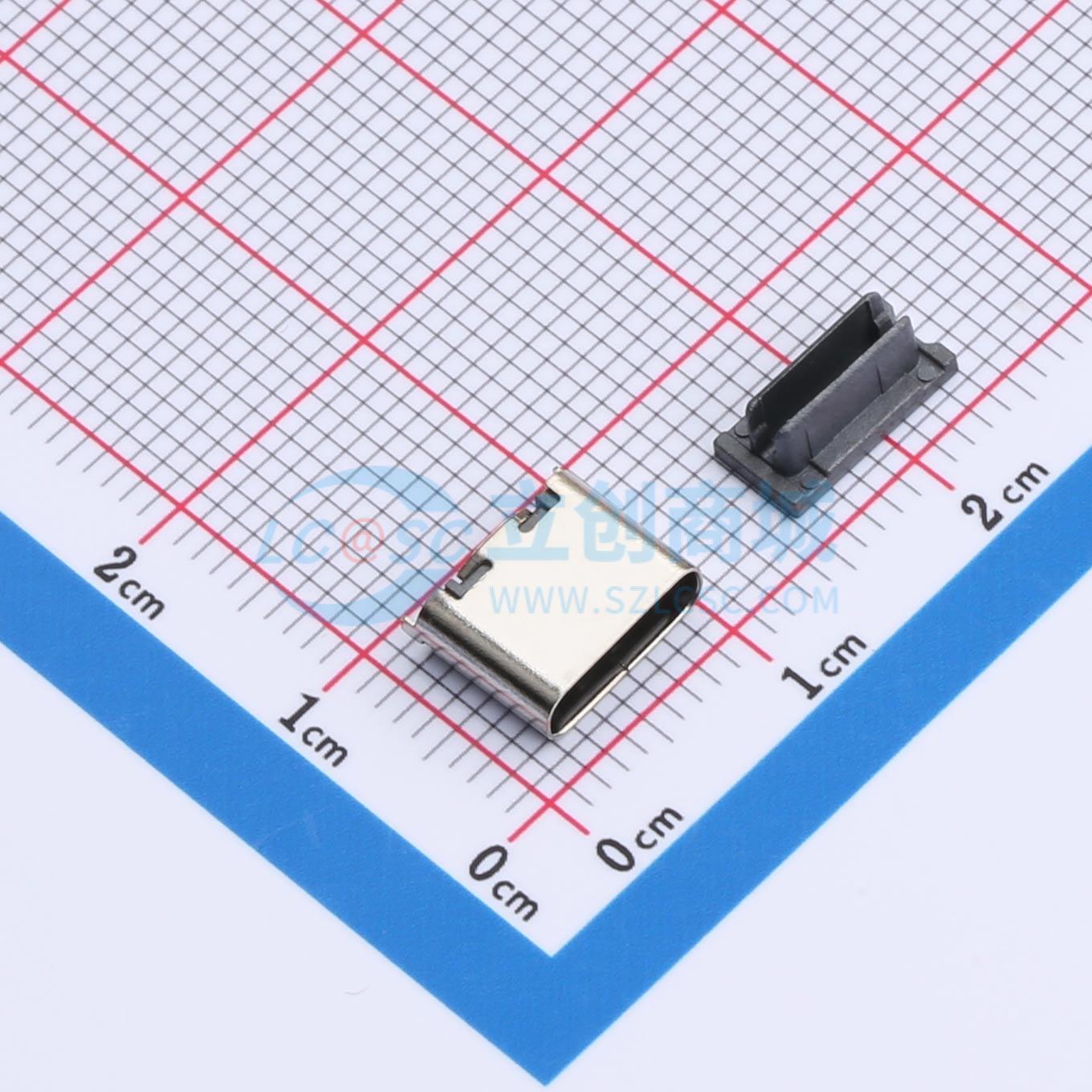 HYCW573-USBC06-680B中文资料_最新报价_数据手册下载_华宇创-USB连接器-立创商城
