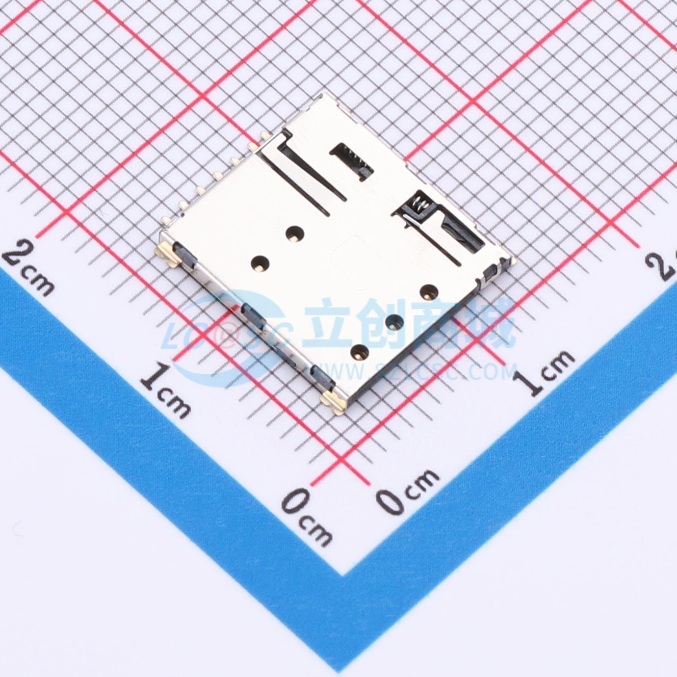 NOS21-S1F1-2000-A中文资料_最新报价_数据手册下载_SHETIME(高钺达)-SIM卡连接器-立创商城